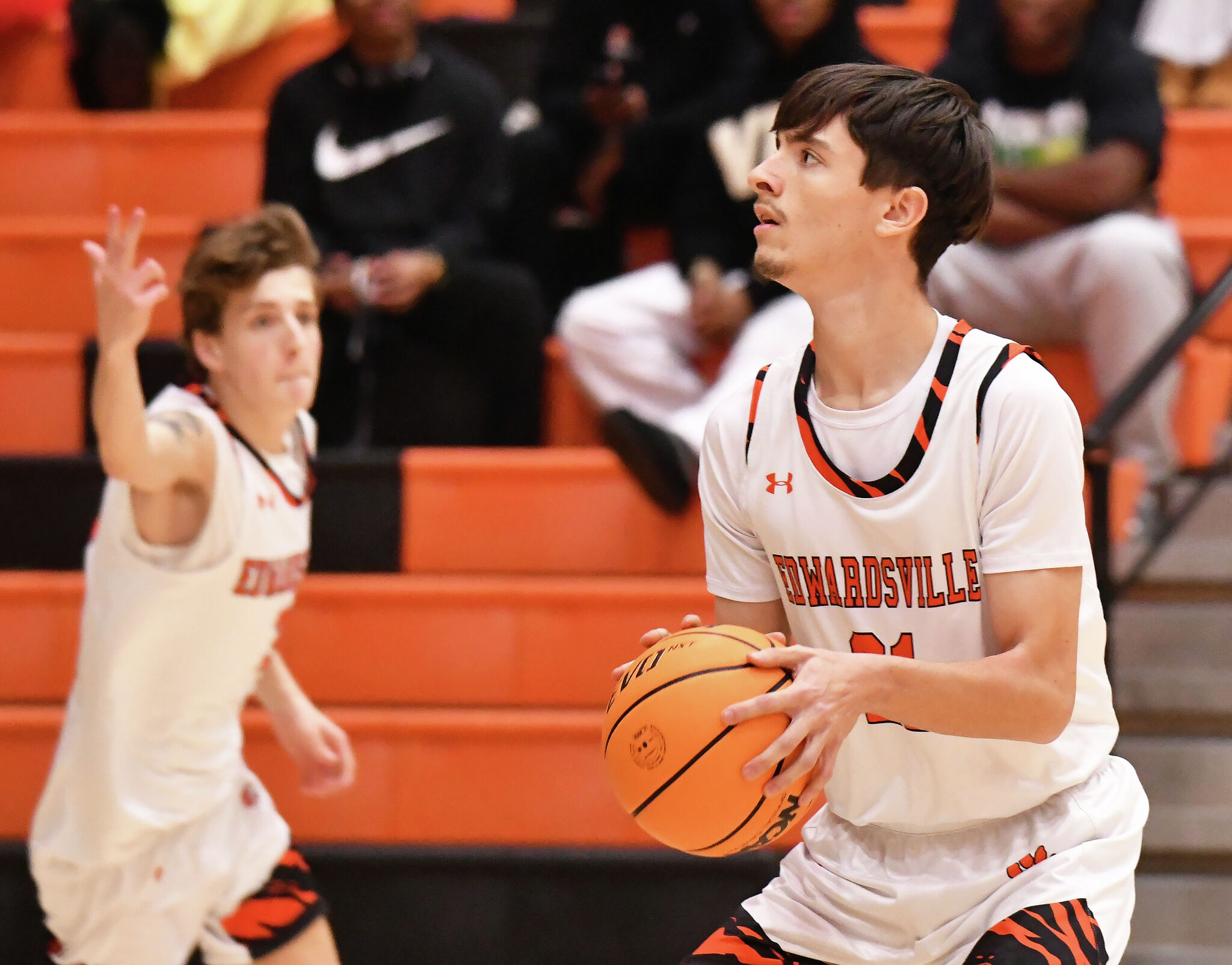 Edwardsville boys basketball hosts Gateway Tech for home game