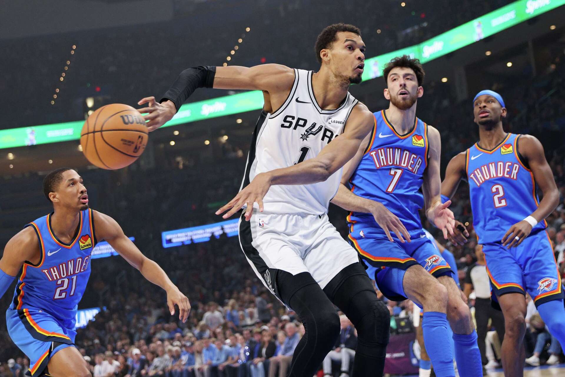 3 takeaways as Thunder end mini-skid against Spurs, Wembanyama