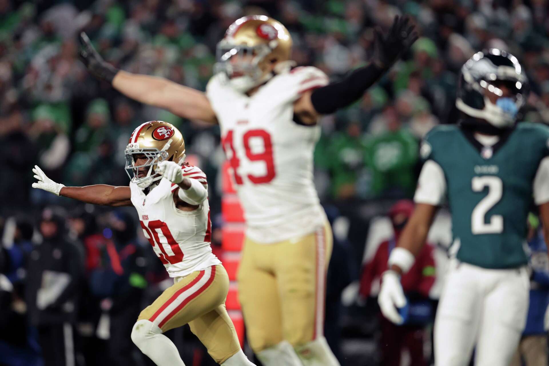 49ers count on 2 unlikely contributors at linebacker for playoff run
