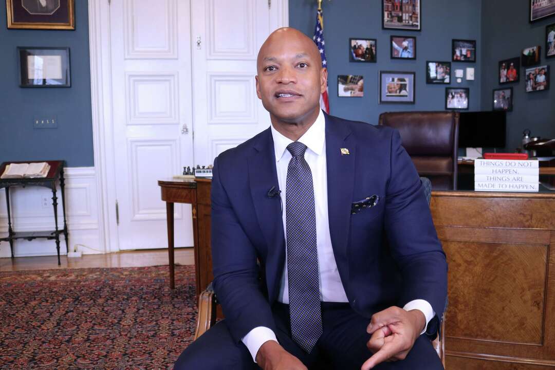 Maryland Democratic Gov. Wes Moore pushes the case for redrawing the ...