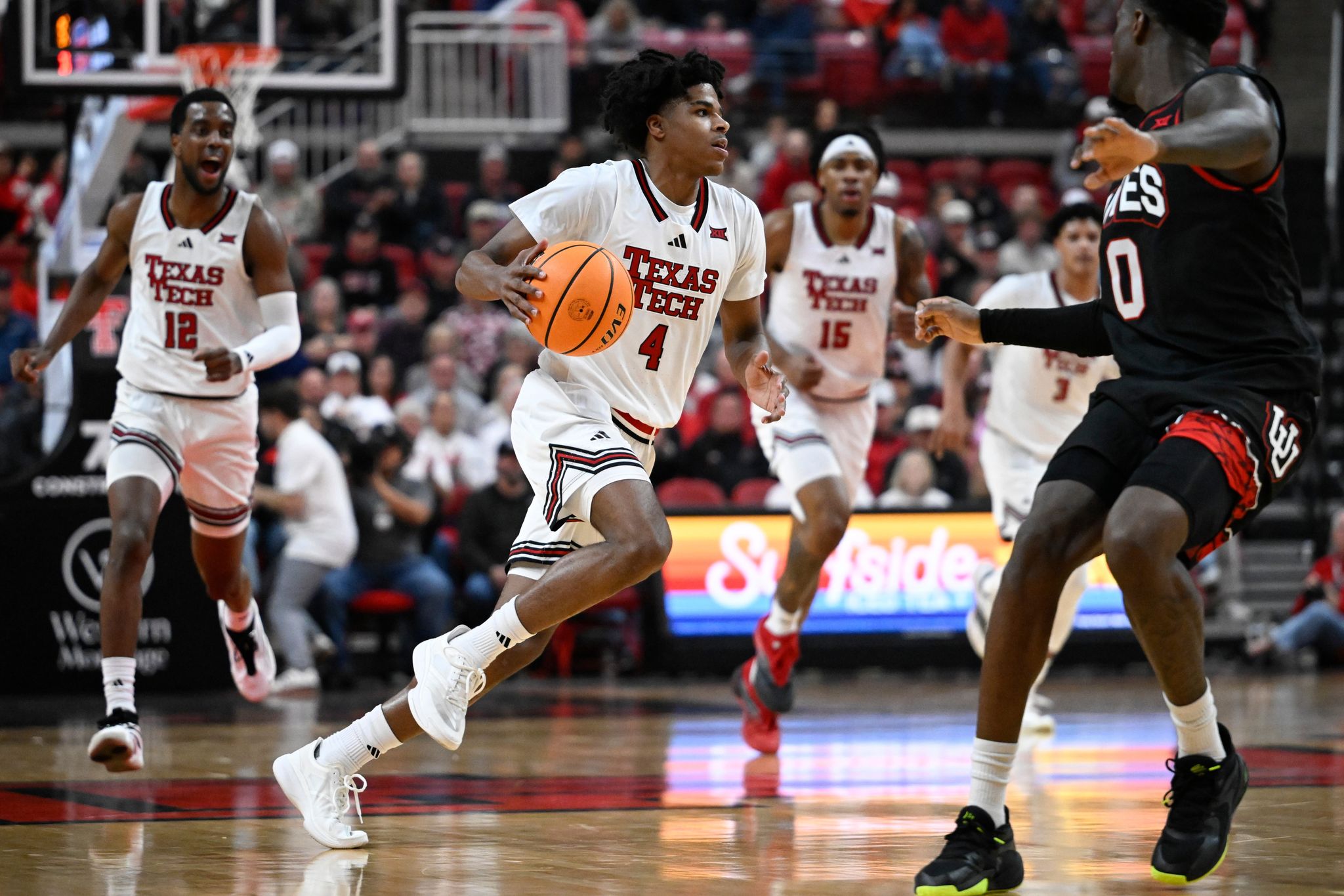 JT Toppin record 6th consecutive double-double as No. 15 Texas Tech ...