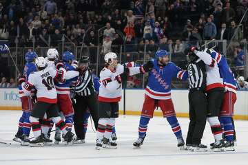 Tkachuk scores 200th goal as Senators hand Rangers 5th straight loss