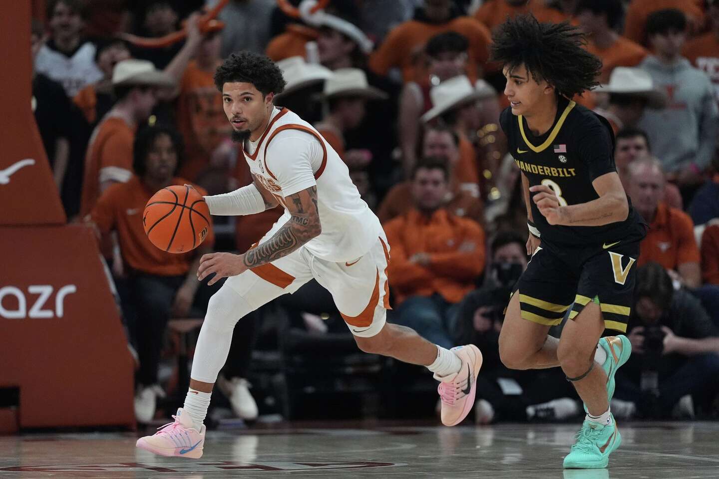Texas hands No. 10 Vanderbilt its first loss of the season with a ...