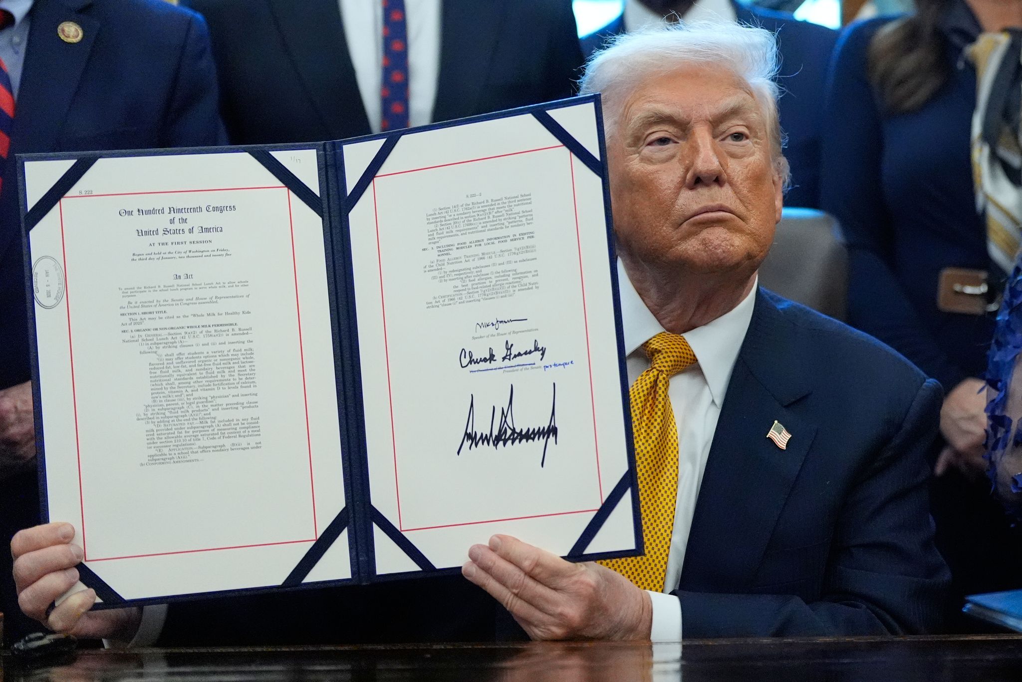 What Americans think about Trump's first year back in office, according ...