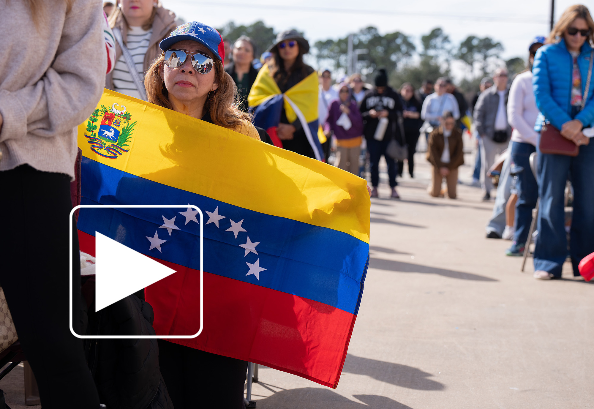 ‘I trust Mr. Trump.’ Will Venezuelan support for the president last?