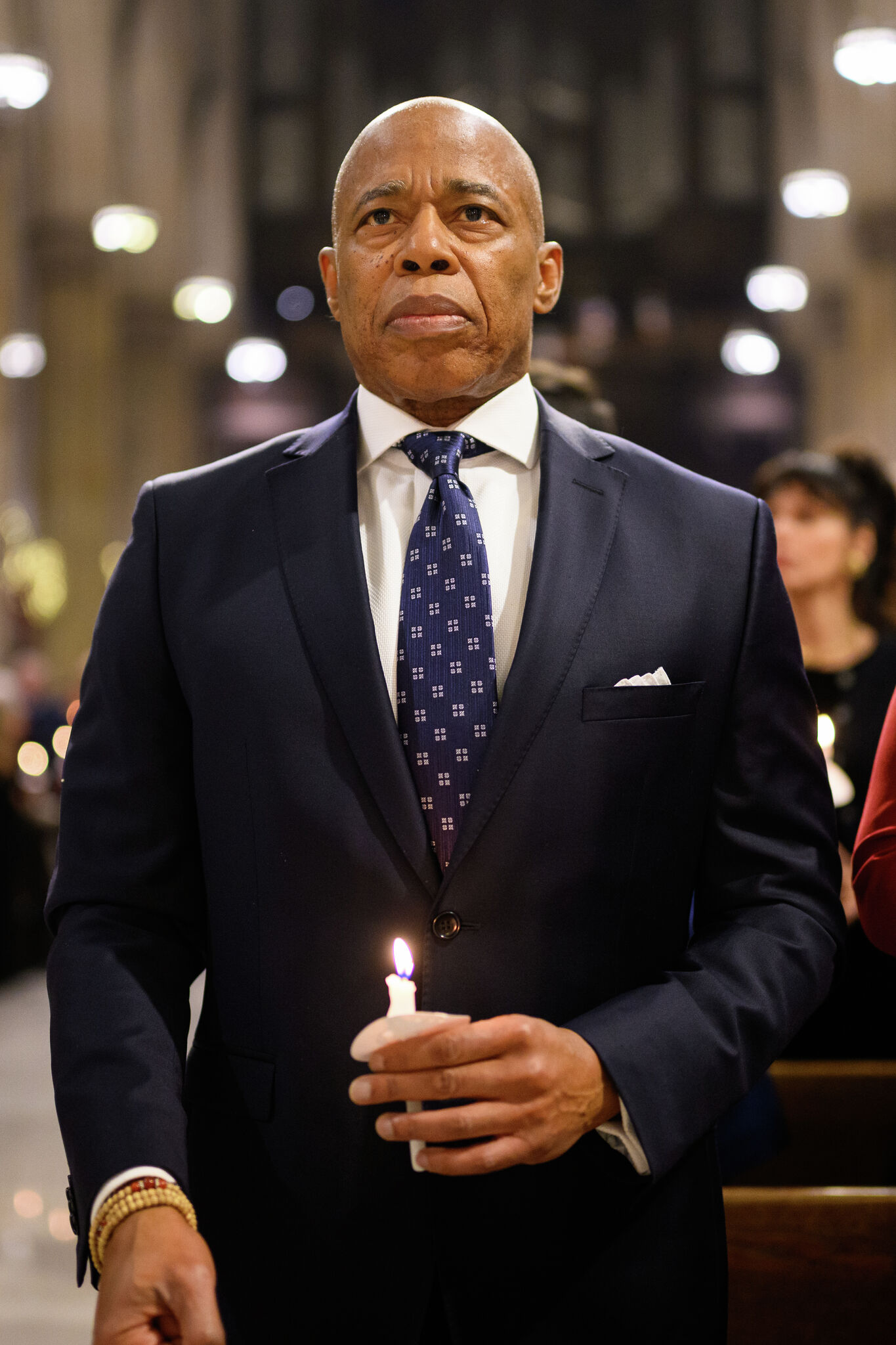 Ex-NYC mayor Eric Adams clashes with traveler at Texas airport