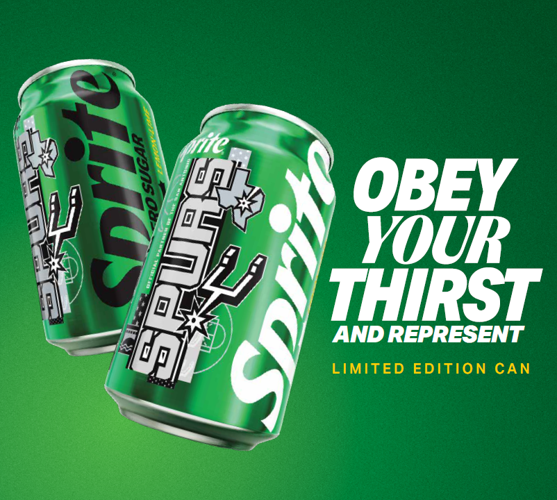 Sprite and Spurs launch limited-edition cans and fan experiences
