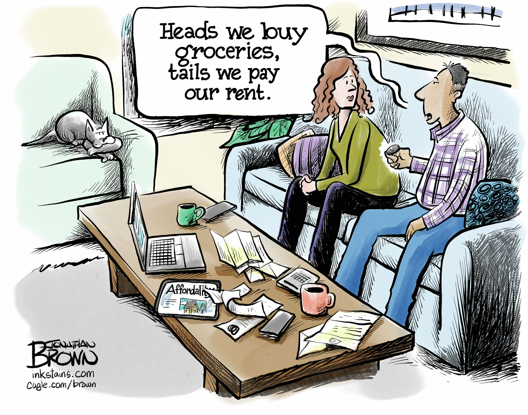 Opinion cartoon: Choices