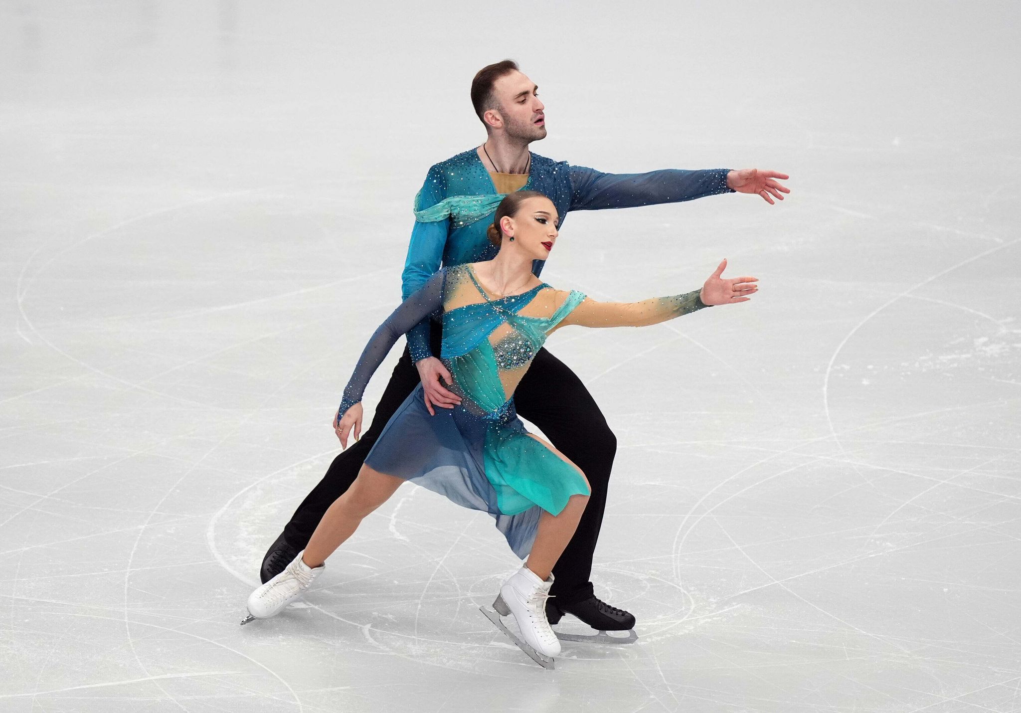 Georgian figure skaters win pairs and lead men's event at European ...