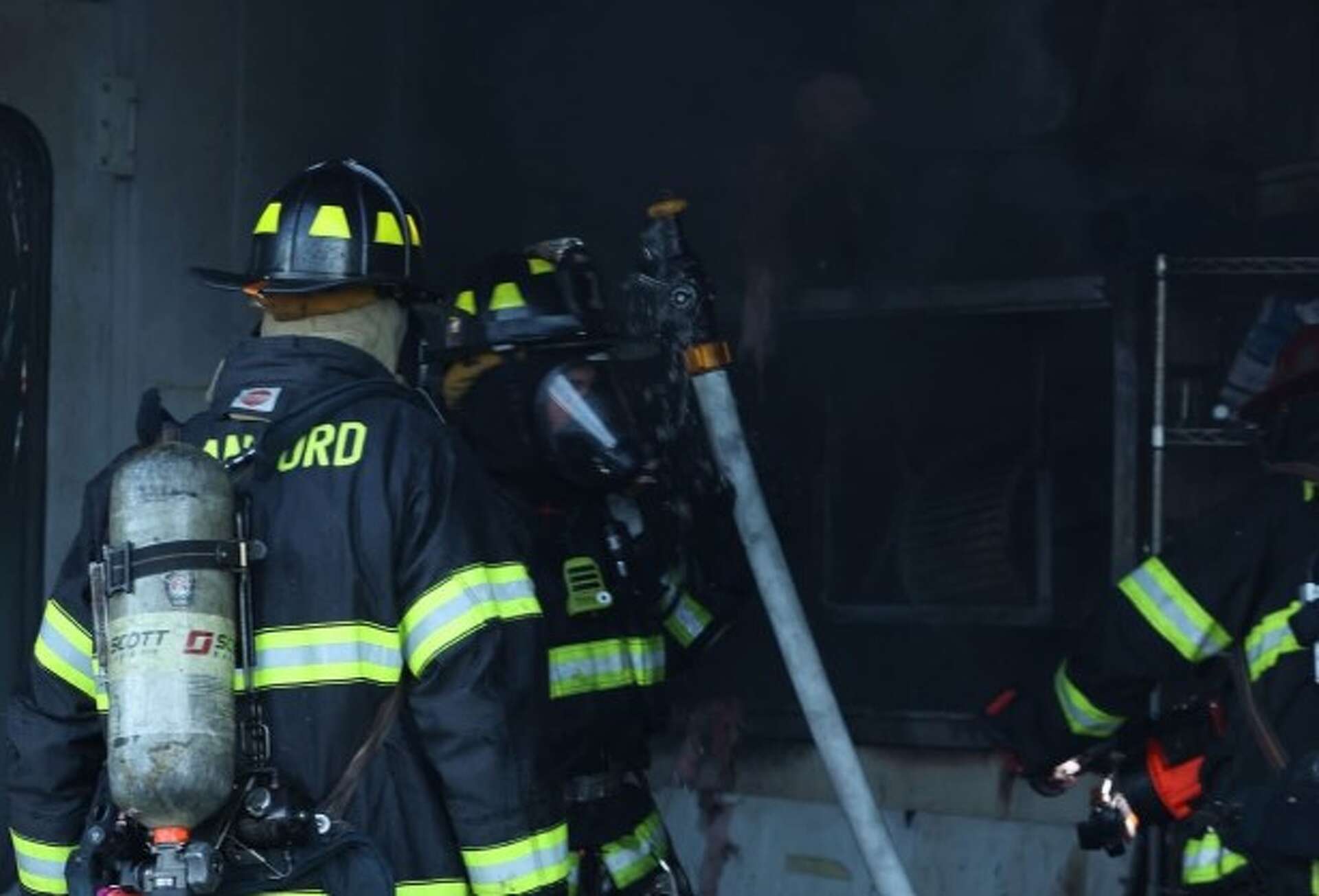 Person displaced after Branford auto body shop fire, official says