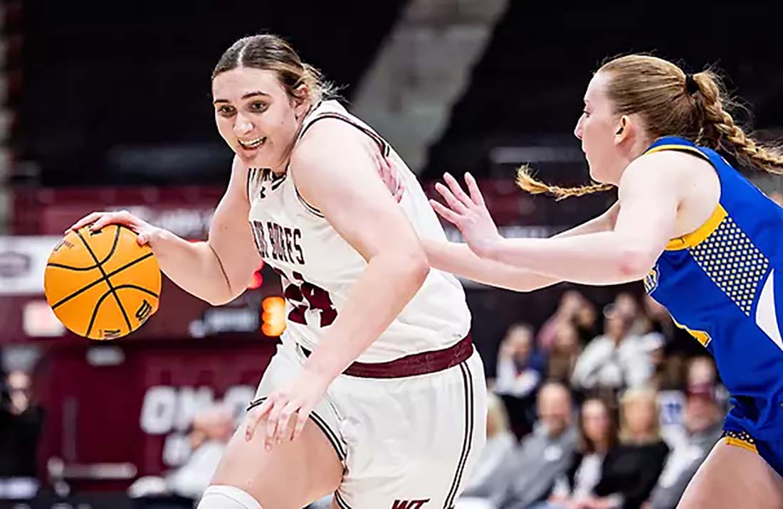 West comes off the bench to lead No. 7 Lady Buffs past LCU