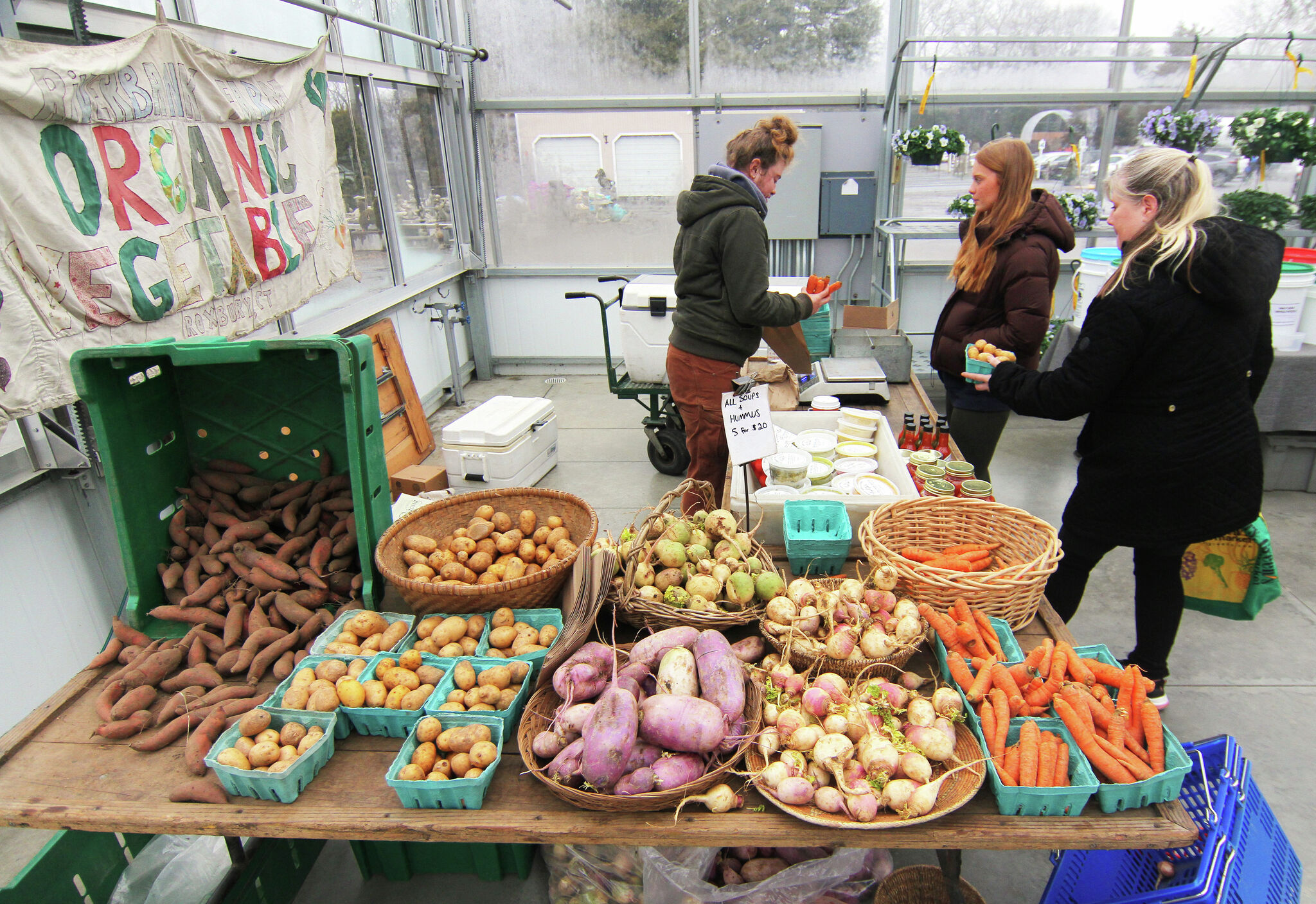 See who is taking part in Greenwich's 2026 winter farmers market