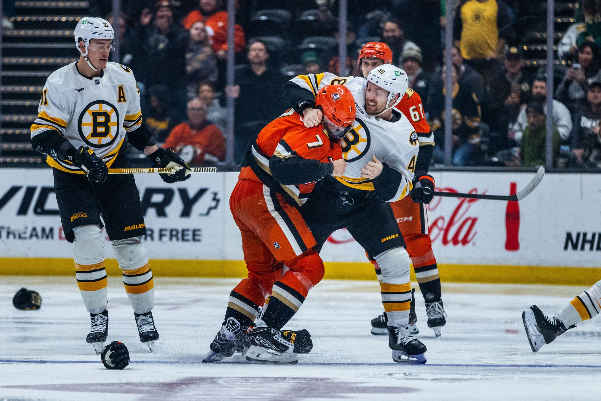 Anaheim Ducks acquire tough forward Jeffrey Viel from Boston Bruins in ...