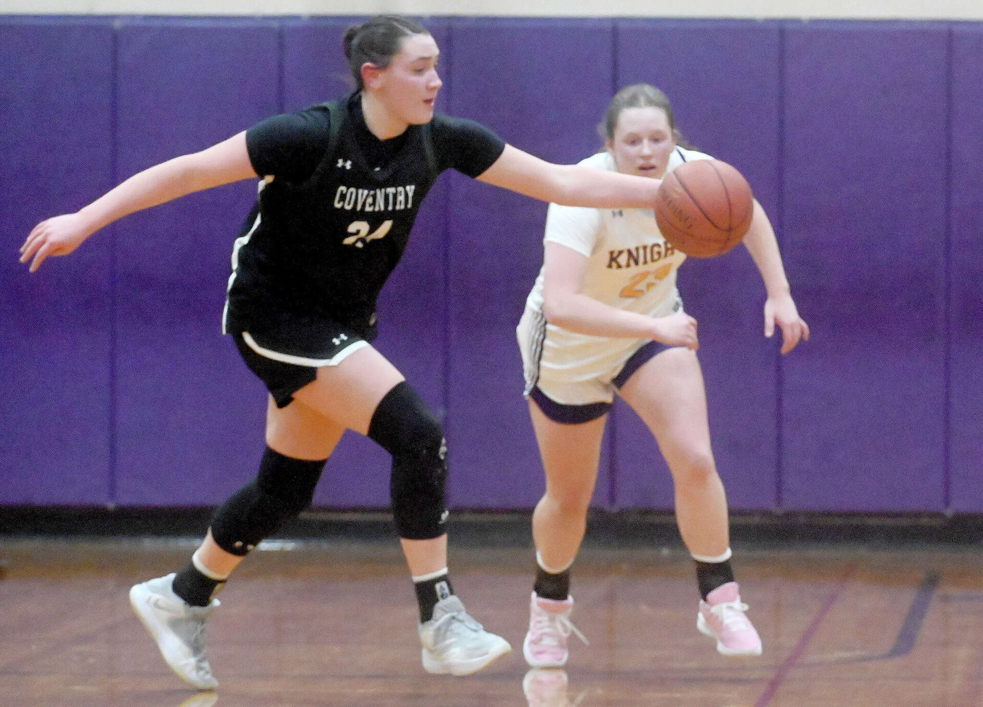 Coventry wins battle of the last two NCCC girls basketball champions