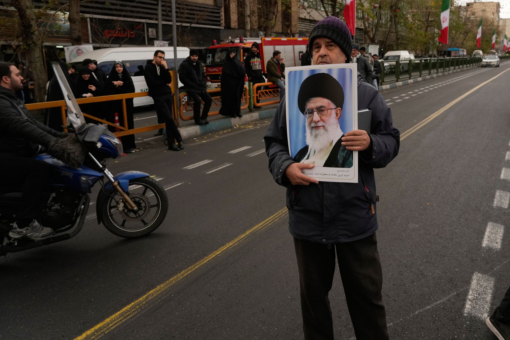 Iran's leader calls Trump a 'criminal' for backing protests and blames ...