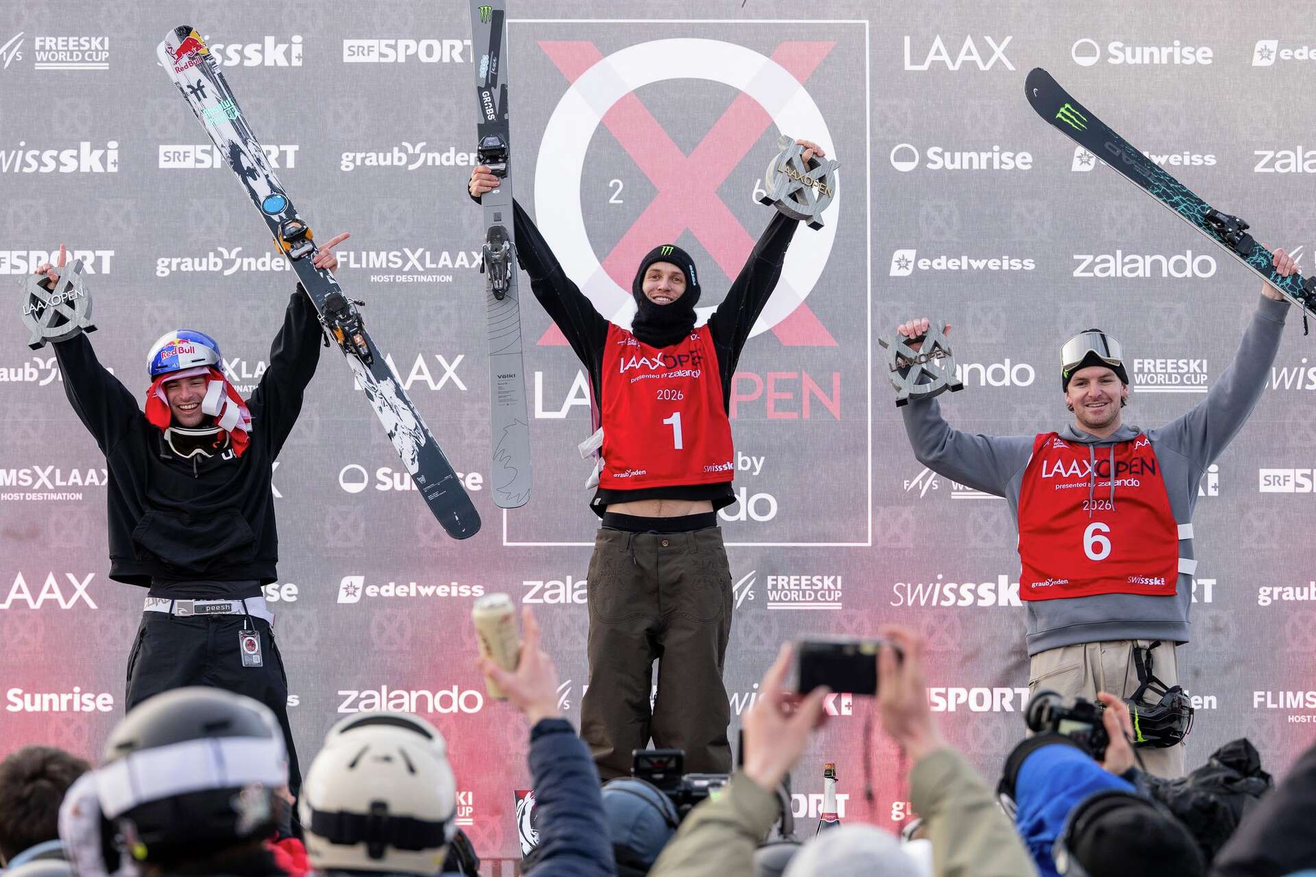 Gu warms up for Olympics by retaining her Laax ski slopestyle title ...