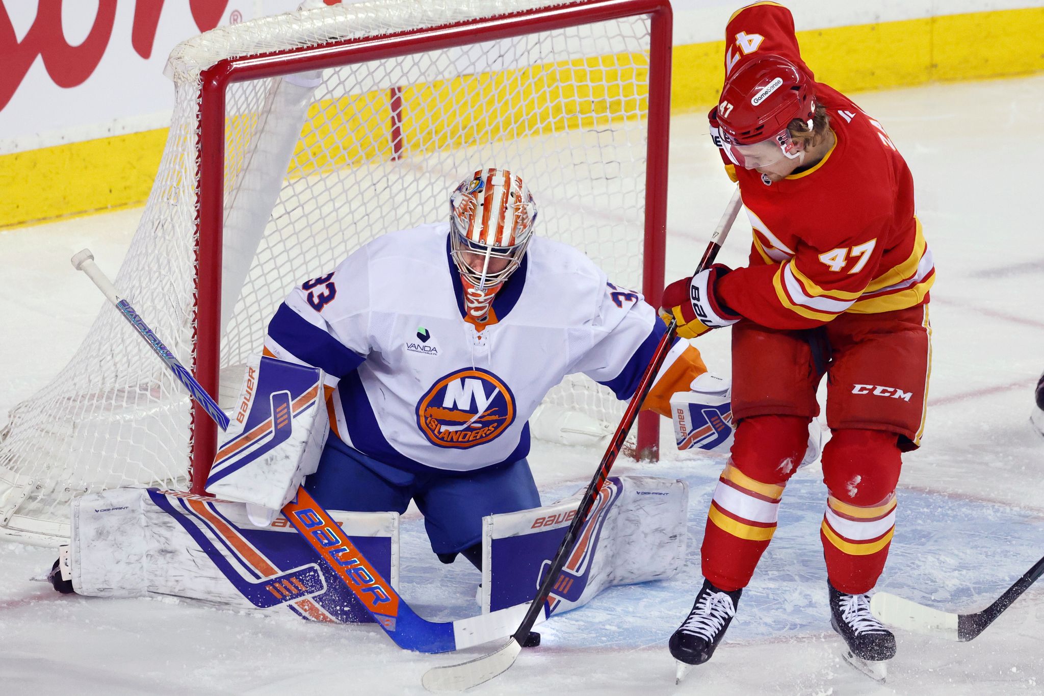 Klapka's goal and assist help power the Flames to a 4-2 win over the ...