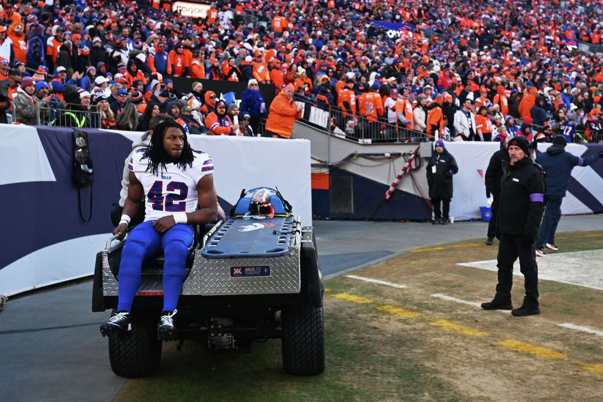 Bills rule out Dorian Williams with neck injury after being hurt on ...