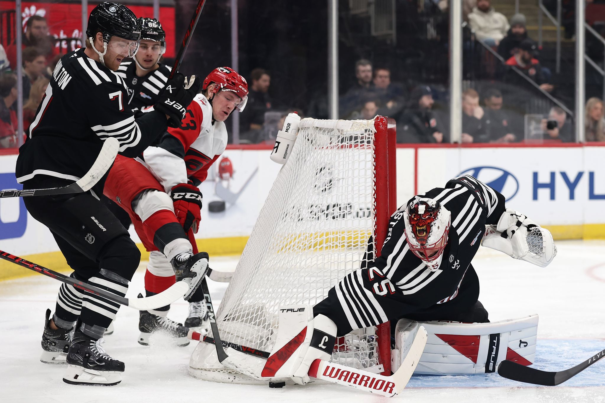 Svechnikov has a hat trick to lead Hurricanes to 4-1 win over Devils