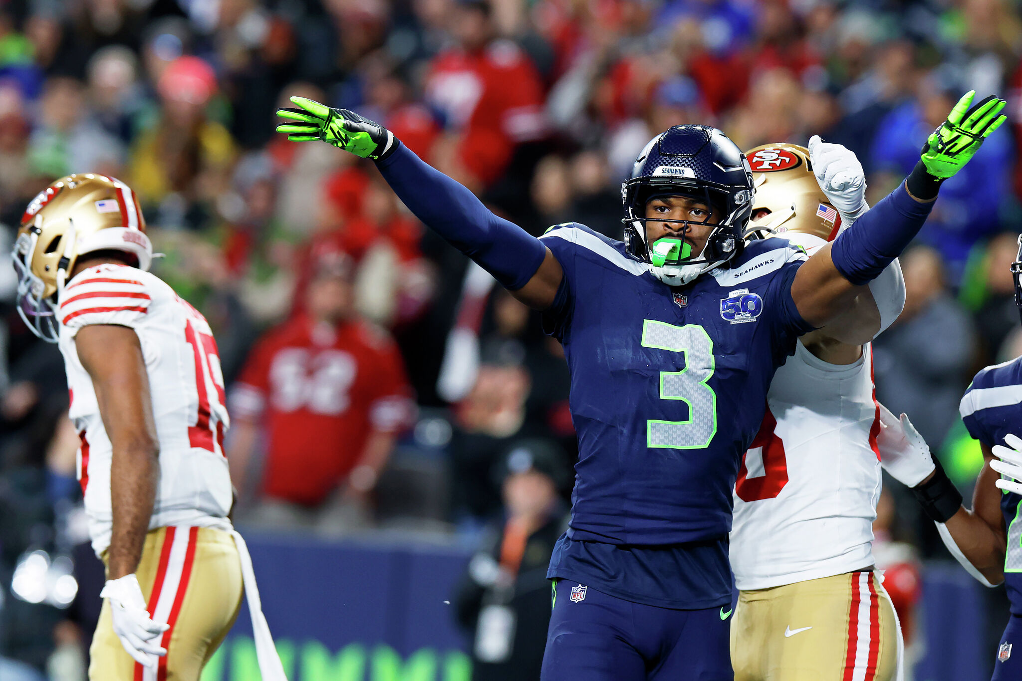 49ers’ remarkable run had to end somewhere. Of course it was Seattle