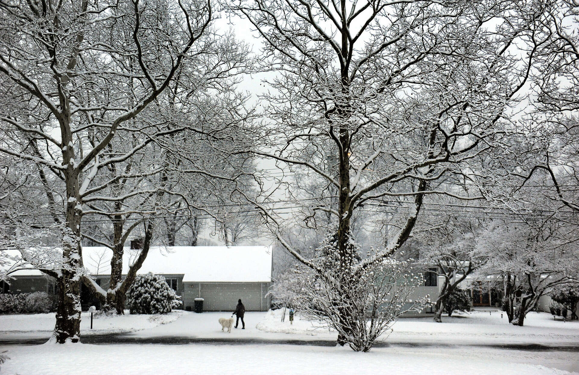 Winter storm hits CT with snow Sunday before deep freeze