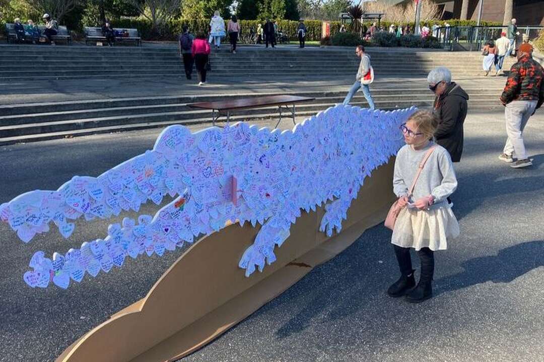 ‘Coolest reptile ever’: Claude the albino alligator memorialized
