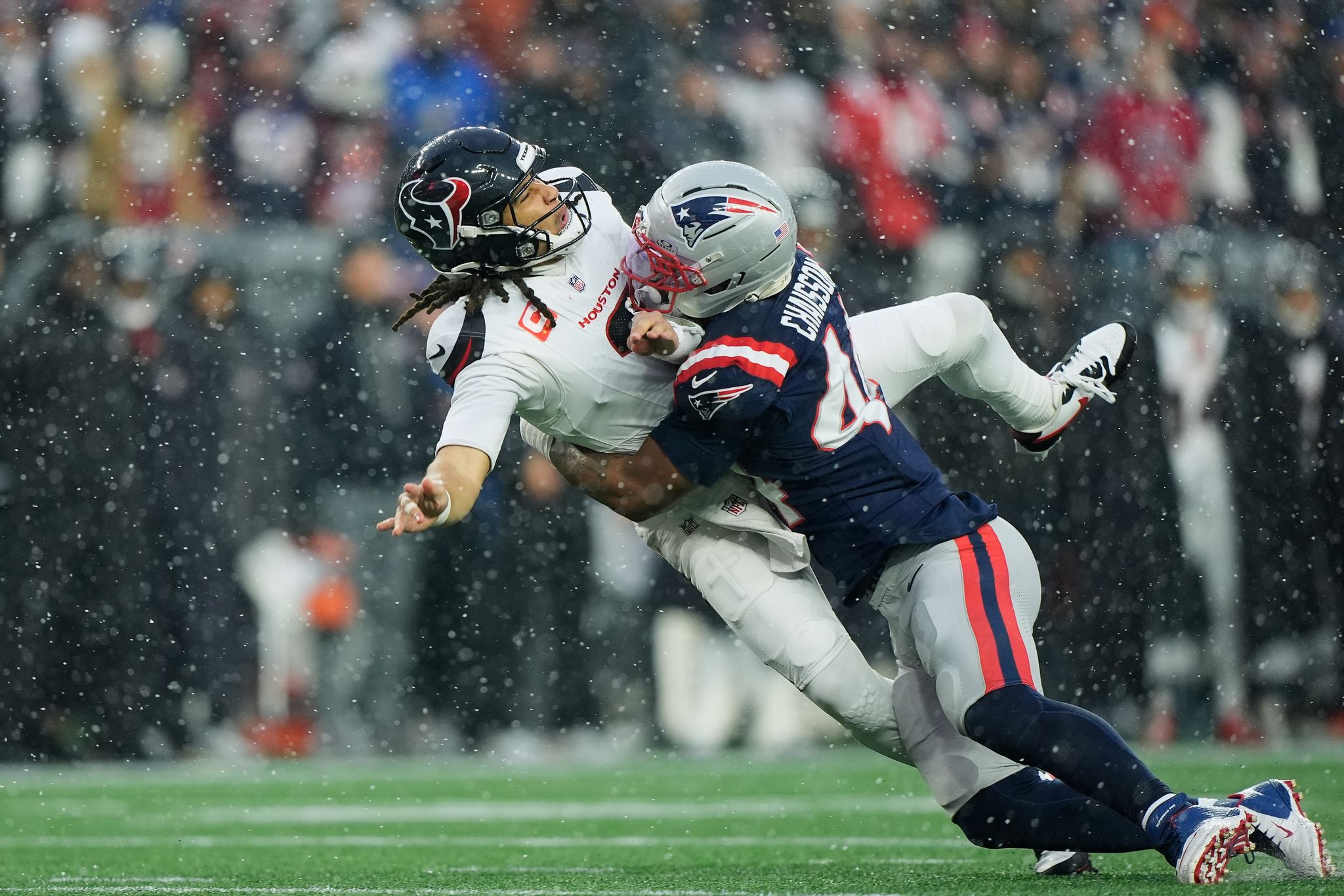 C.J. Stroud's 4 interceptions dig a hole the Texans' defense can't get ...