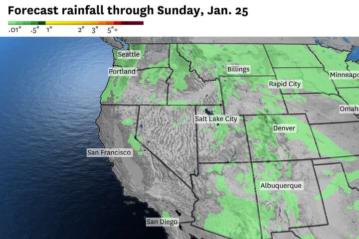 California weather: Rain chances enter forecast, but most of state dry