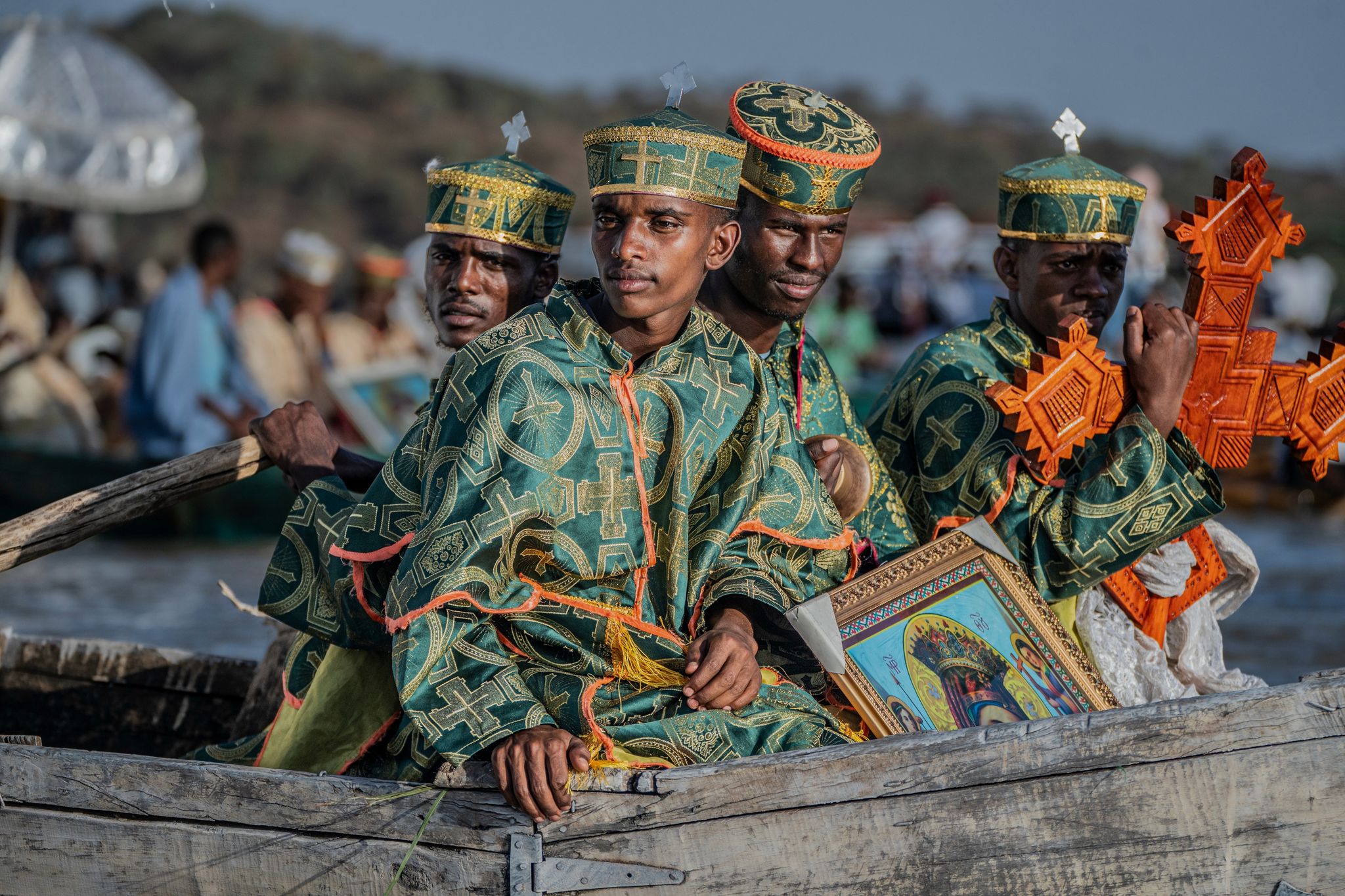 Photos show Ethiopian Orthodox Christians celebrating Timket, the ...