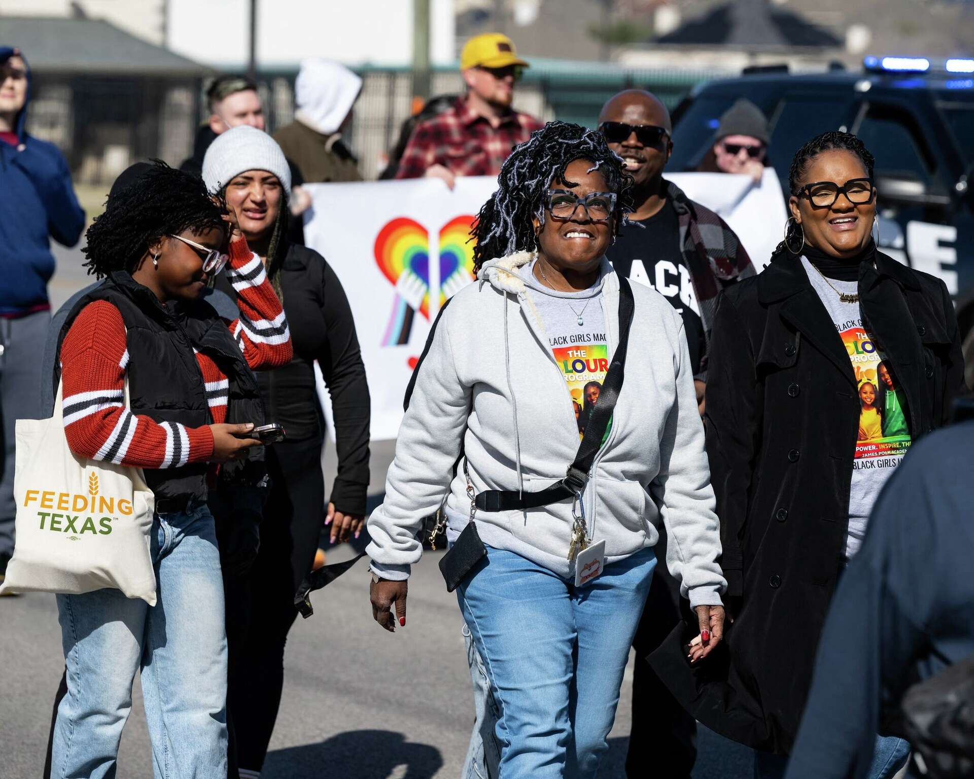 Hundreds honor Martin Luther King during walk, ceremony in Round Rock