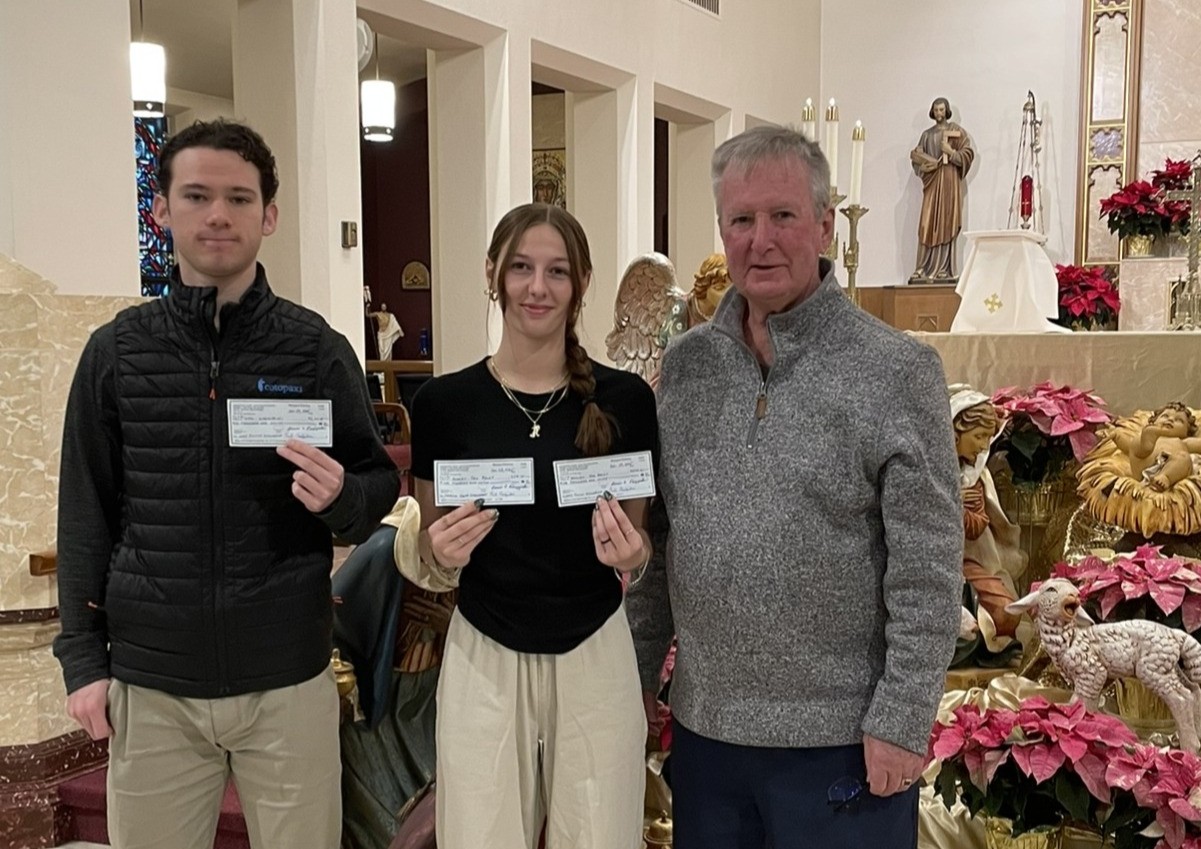 Manistee Catholic Central foundation awards 2025 Polcyn scholarships
