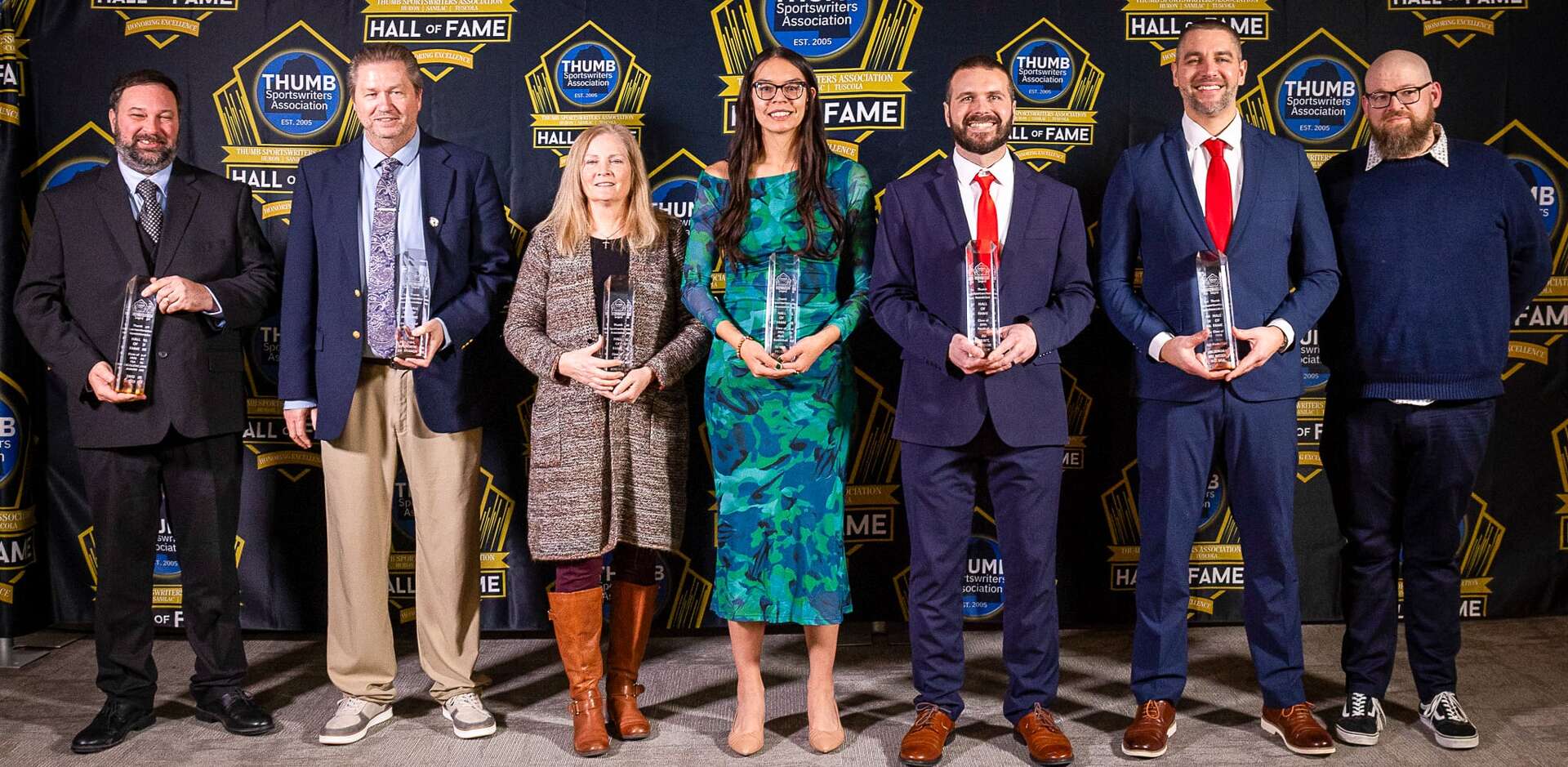 Thumb Sportswriters Association Hall of Fame inducts first 7 members