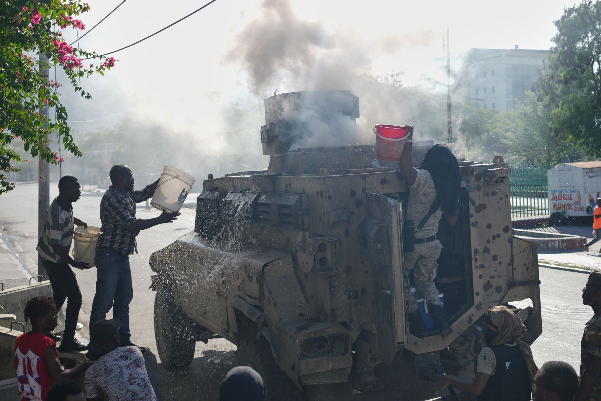 Under fire in Haiti: Veteran AP cameraman tells the story