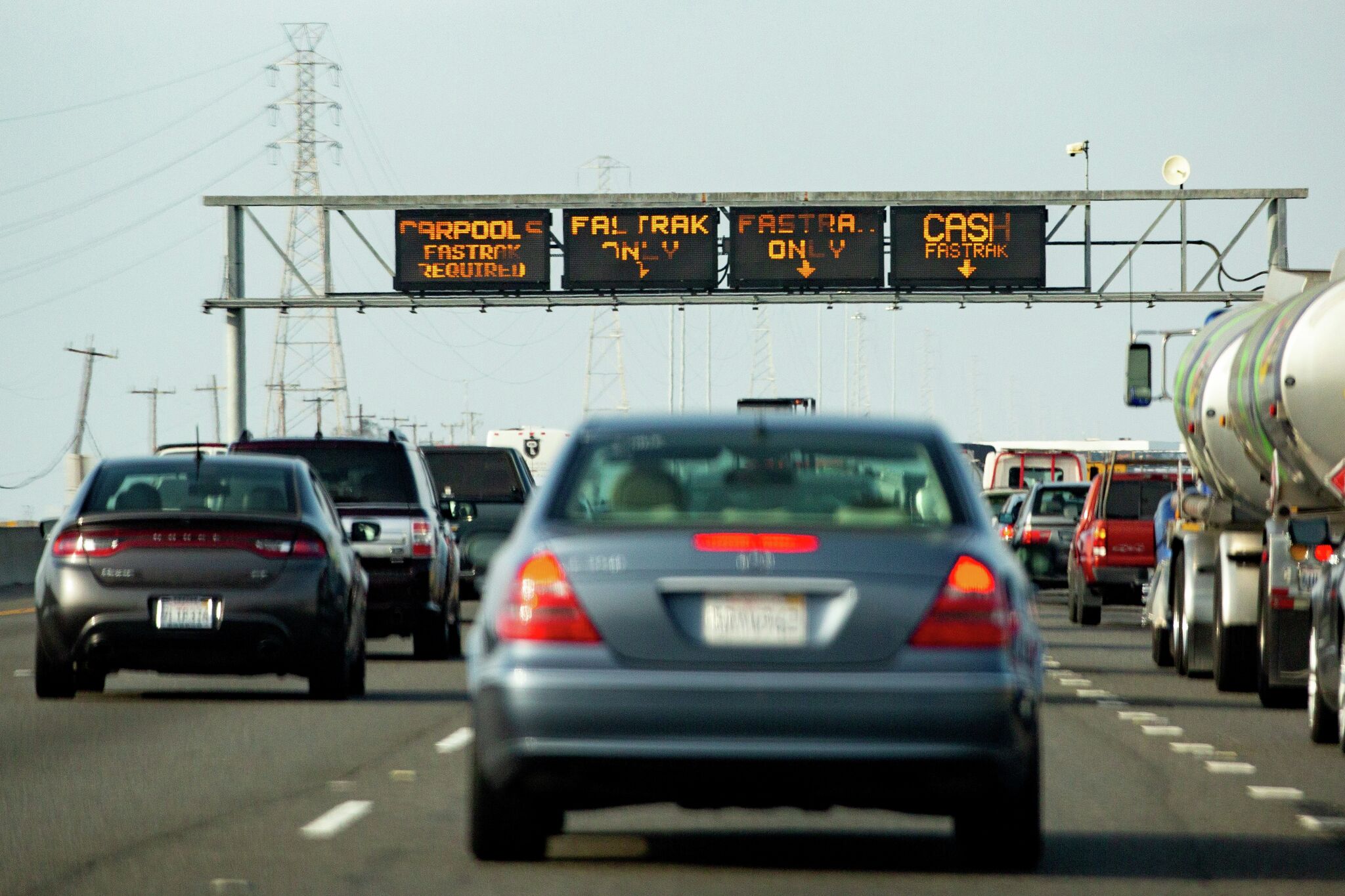 Stalled car hit from behind in deadly San Mateo Bridge crash