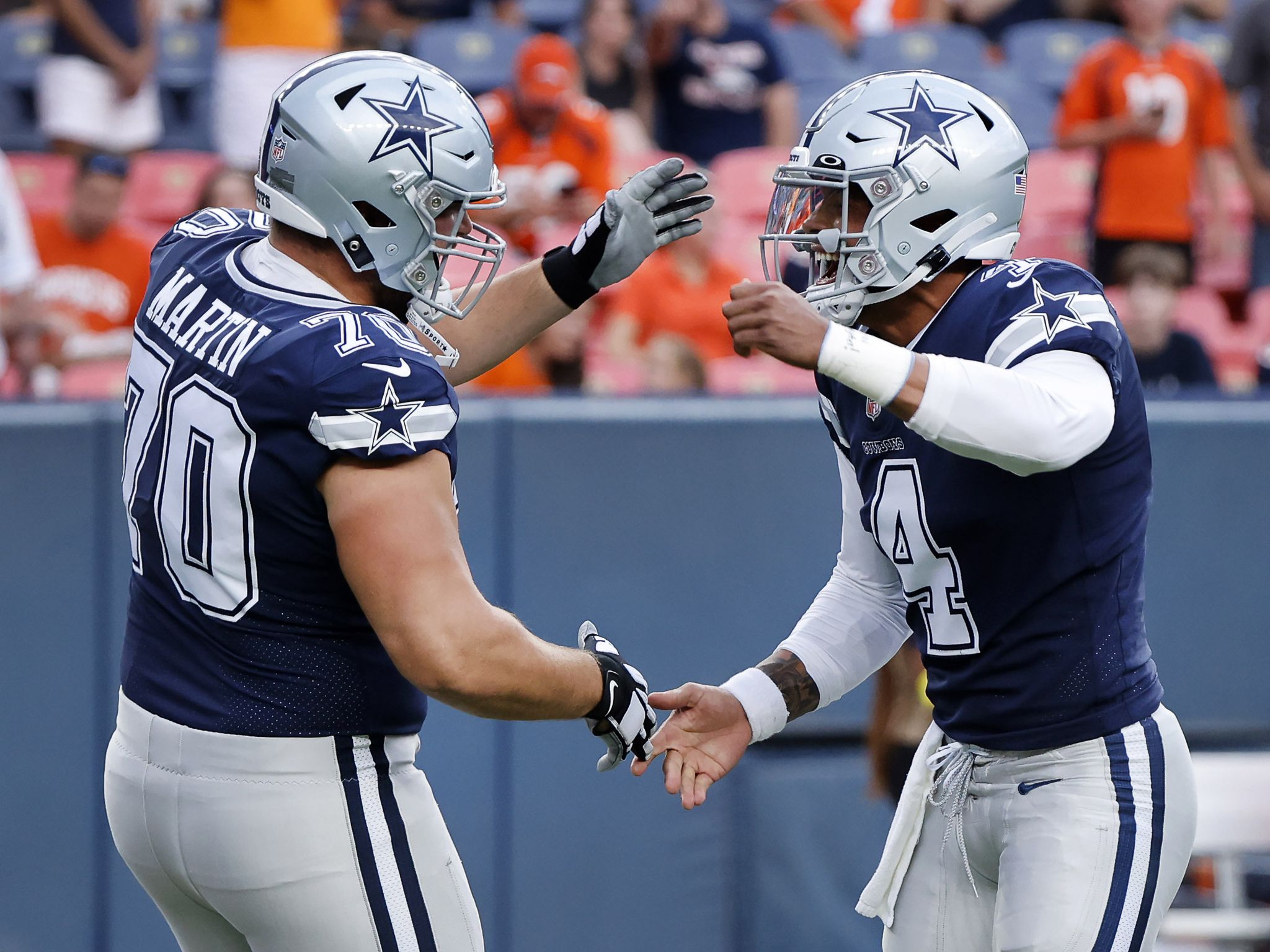 Zack Martin reveals Dak Prescott's most impressive aspect and more