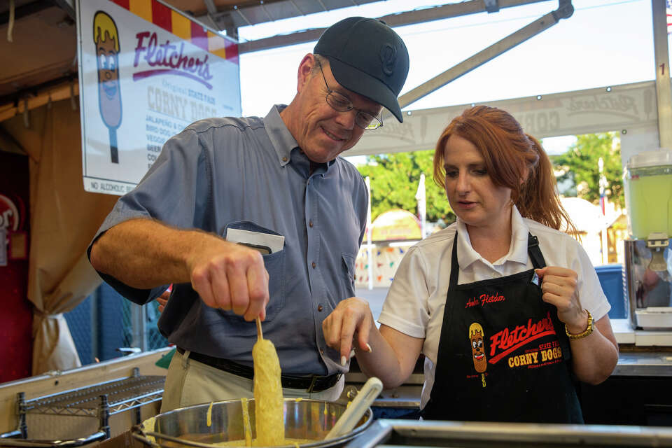 Fletcher's corny dogs park permanently in Dallas' Klyde Warren Park
