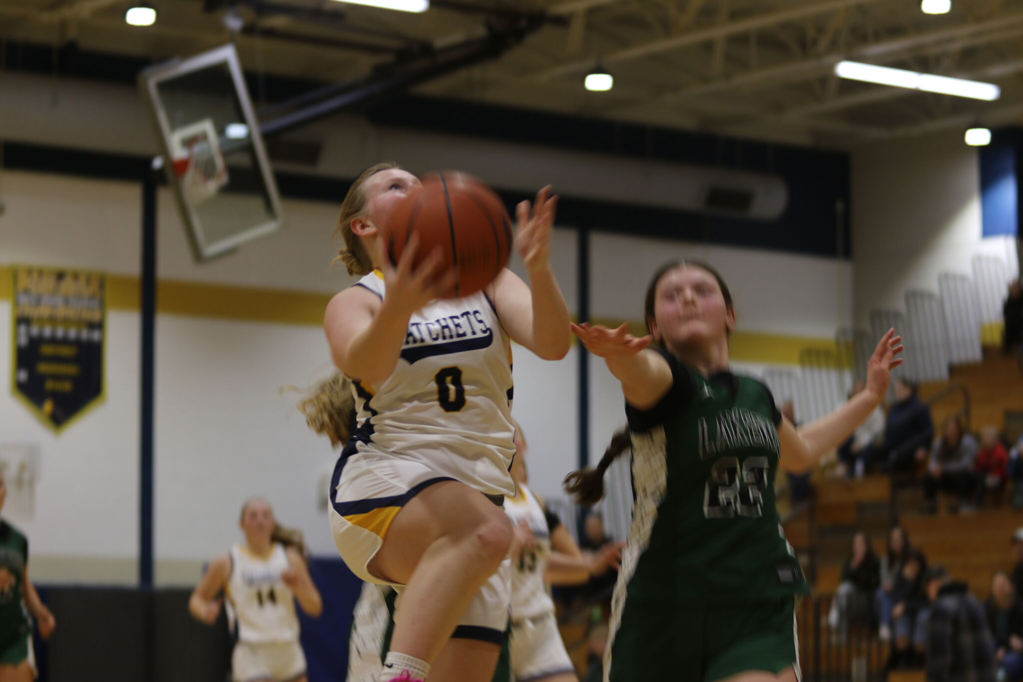 Bad Axe Hatchets rally from 14 down, beat Lakers 47-42