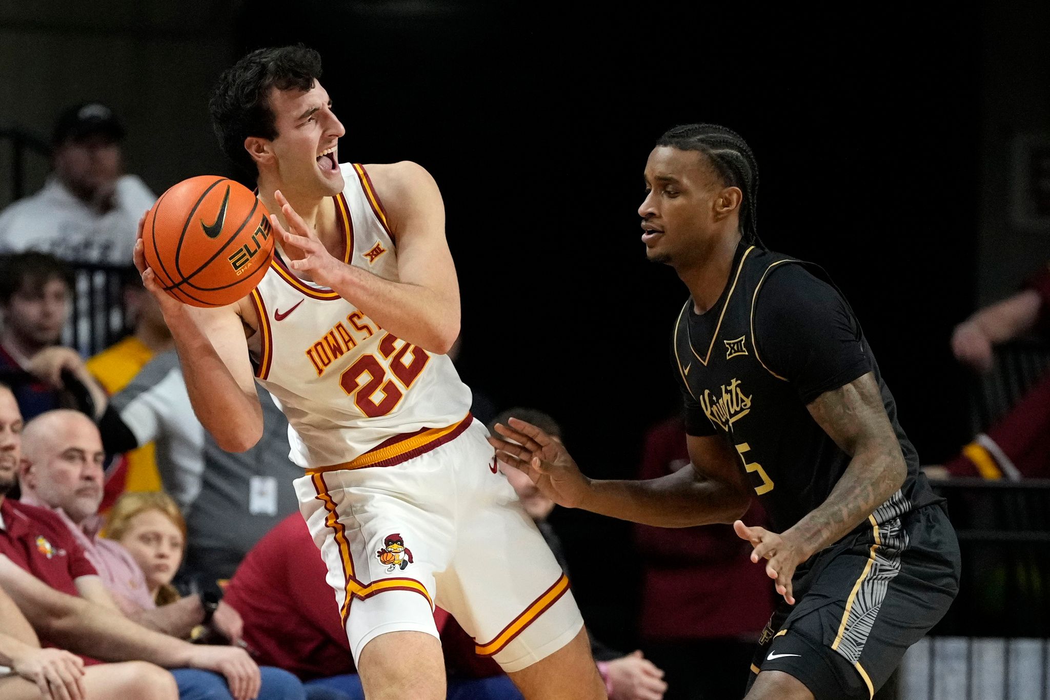 Joshua Jefferson's second triple-double leads No. 9 Iowa State over UCF ...