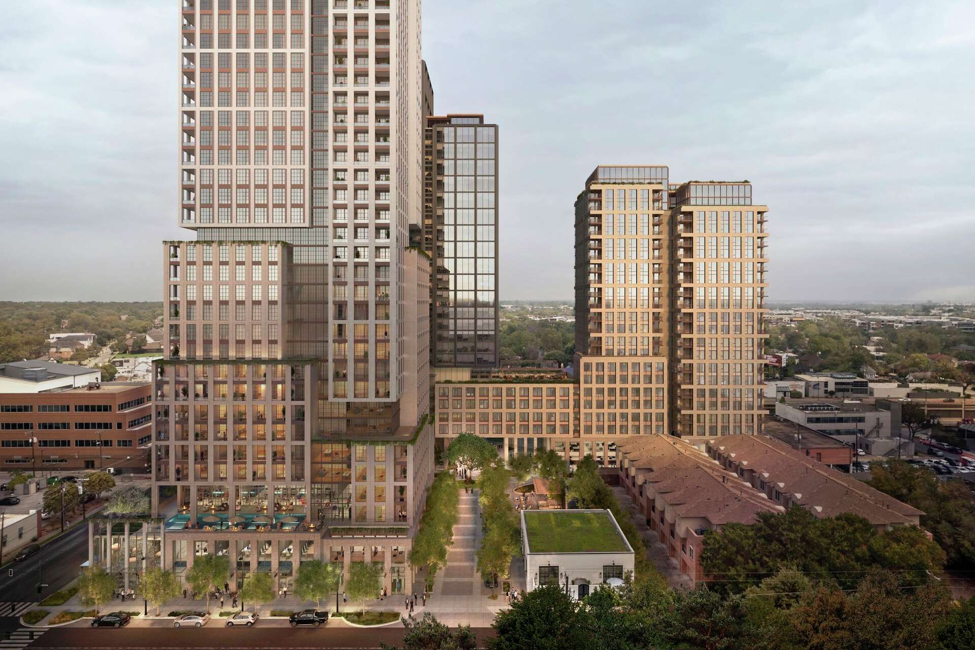 Dallas approves three-tower Knox Promenade development from Hines ...