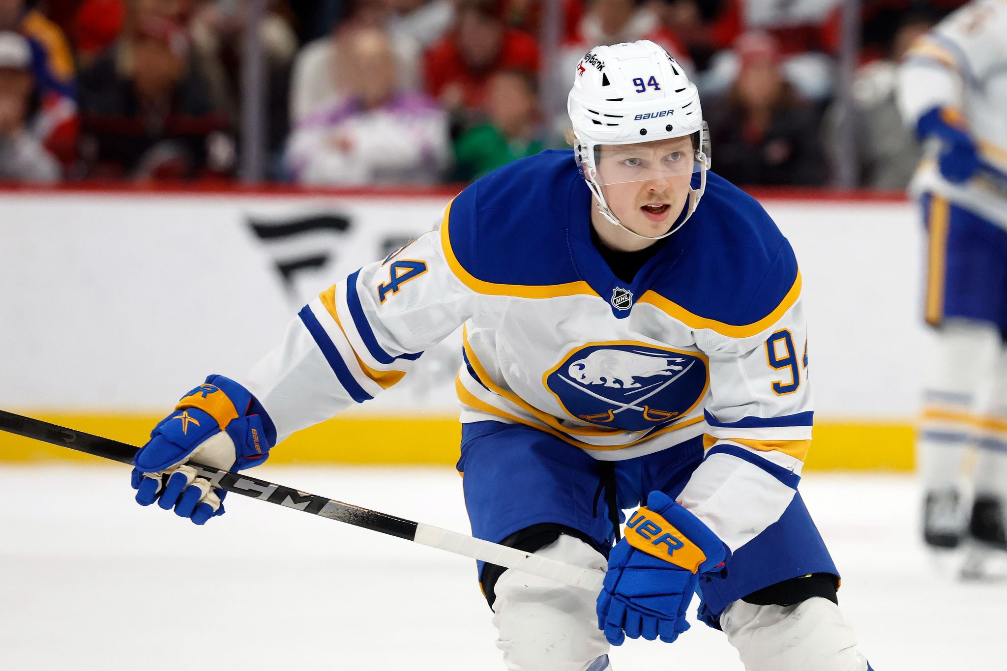 Helenius scores first NHL goal to lead Sabres over Predators 5-3