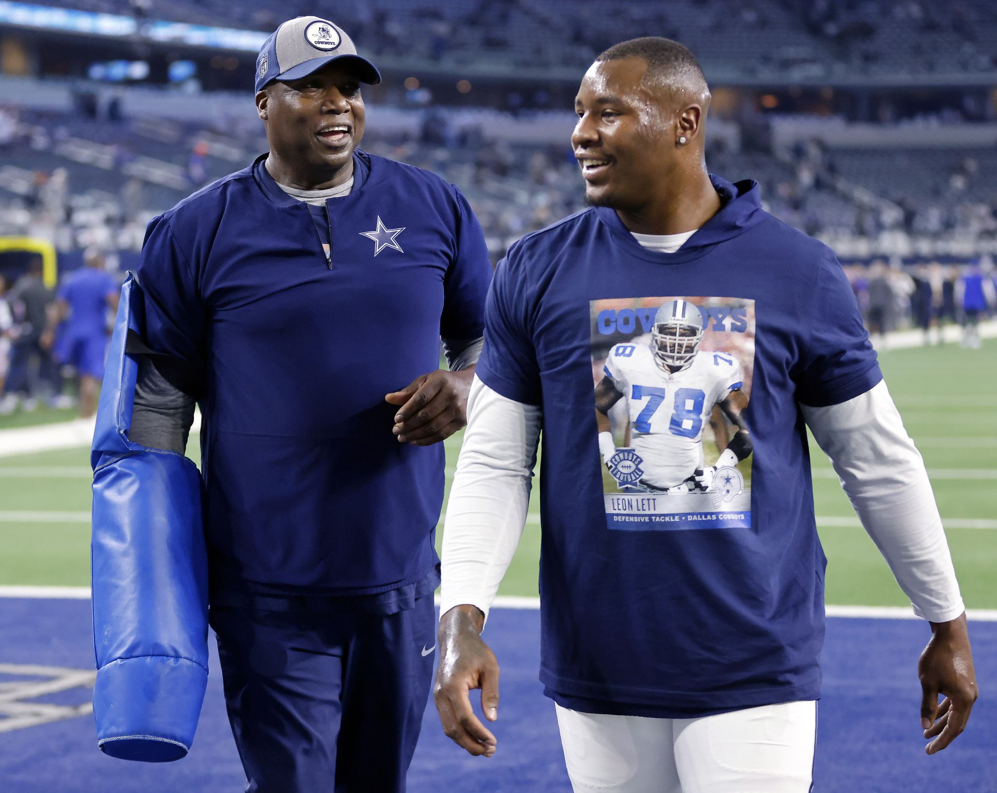 Cowboys sideline exclusive: Dallas pays tribute to Leon Lett