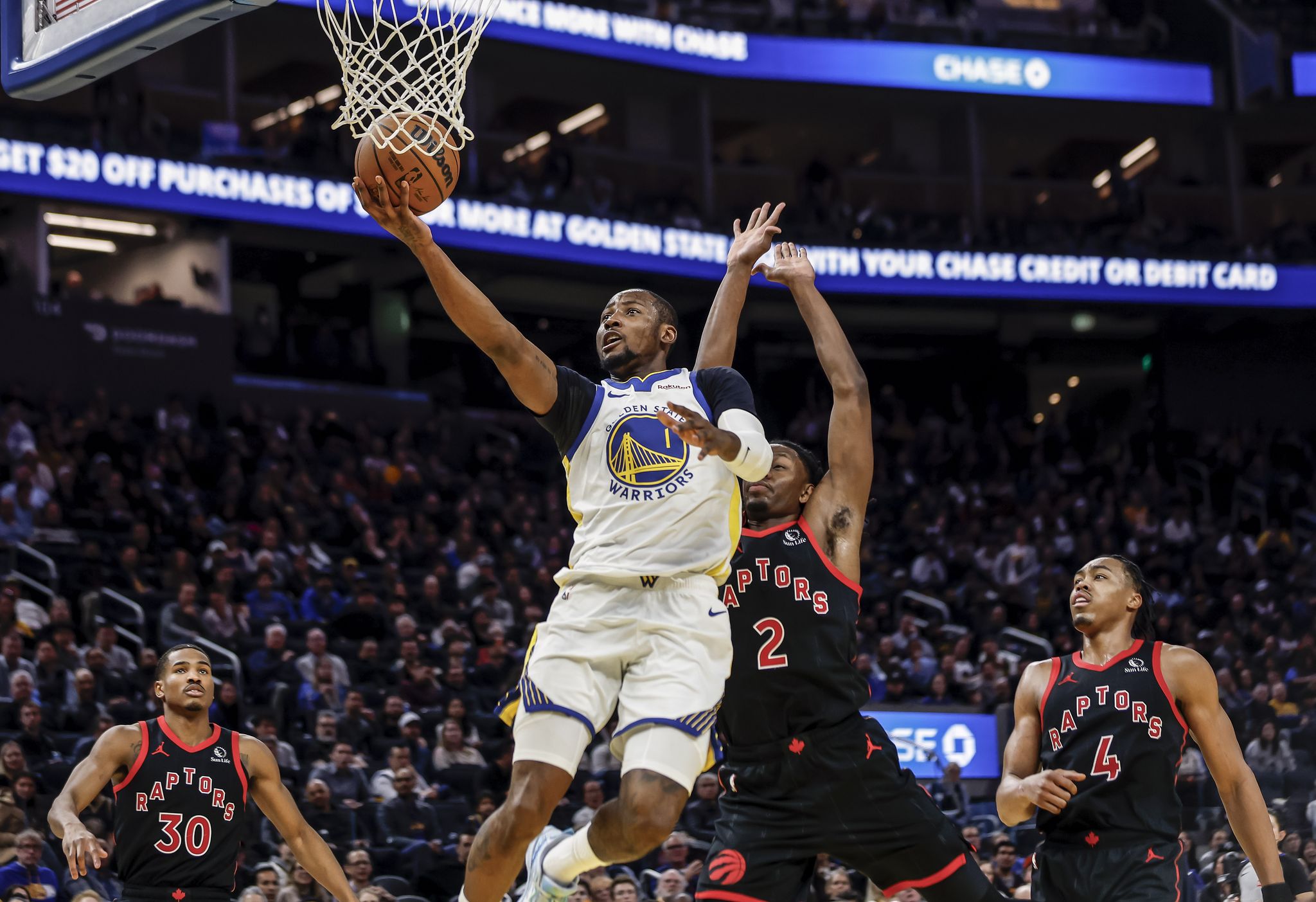 Warriors’ big second half not enough to overcome slow start, Raptors