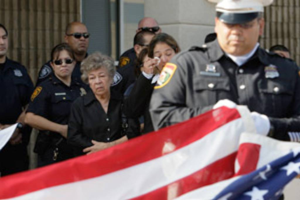 SAPD chief retires longest-serving officer's badge