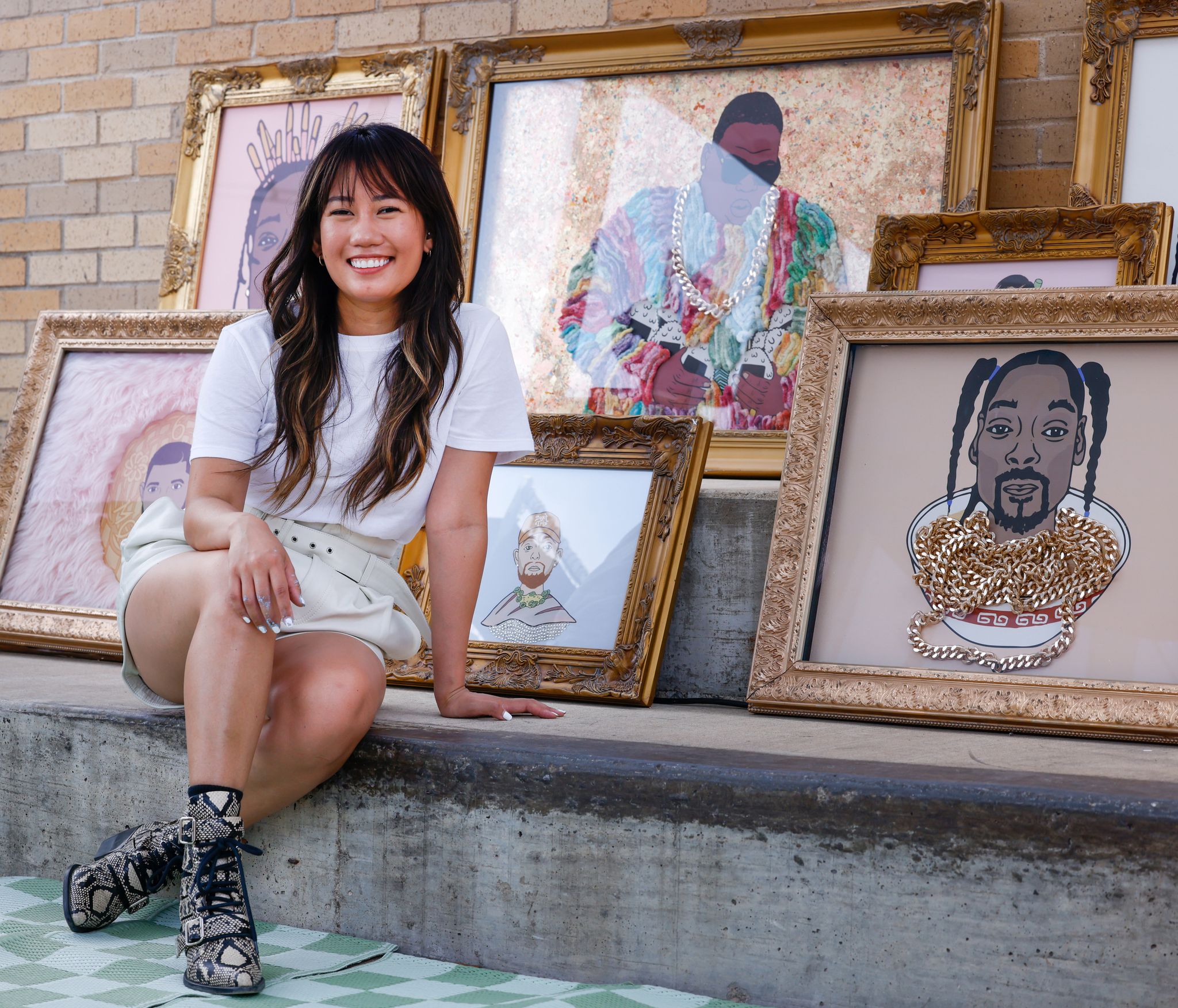 Vietnamese American artist celebrates her heritage with pun-based posters