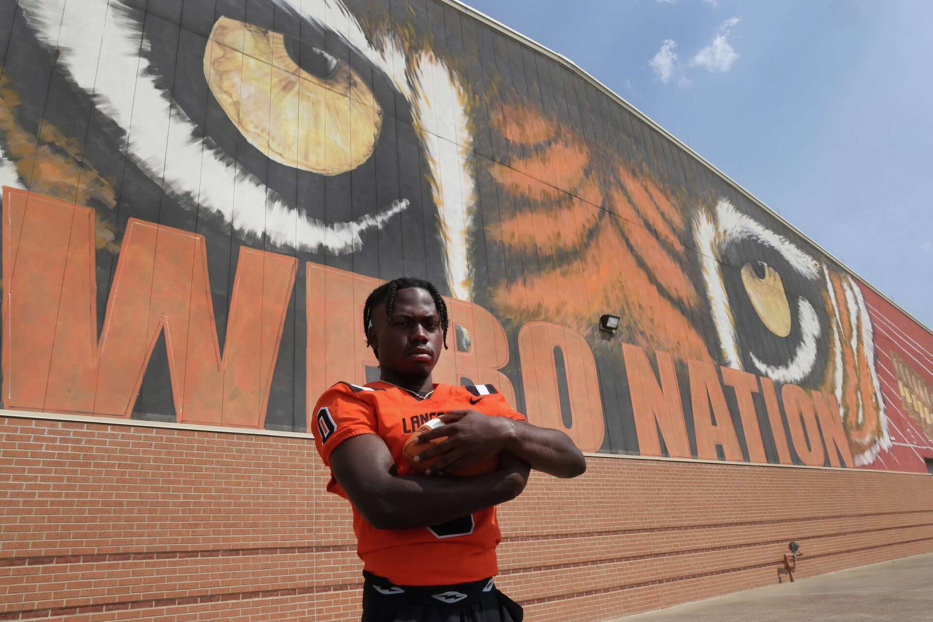 Shot 4 times, Lancaster's Ti'Erick Martin inspires in football return