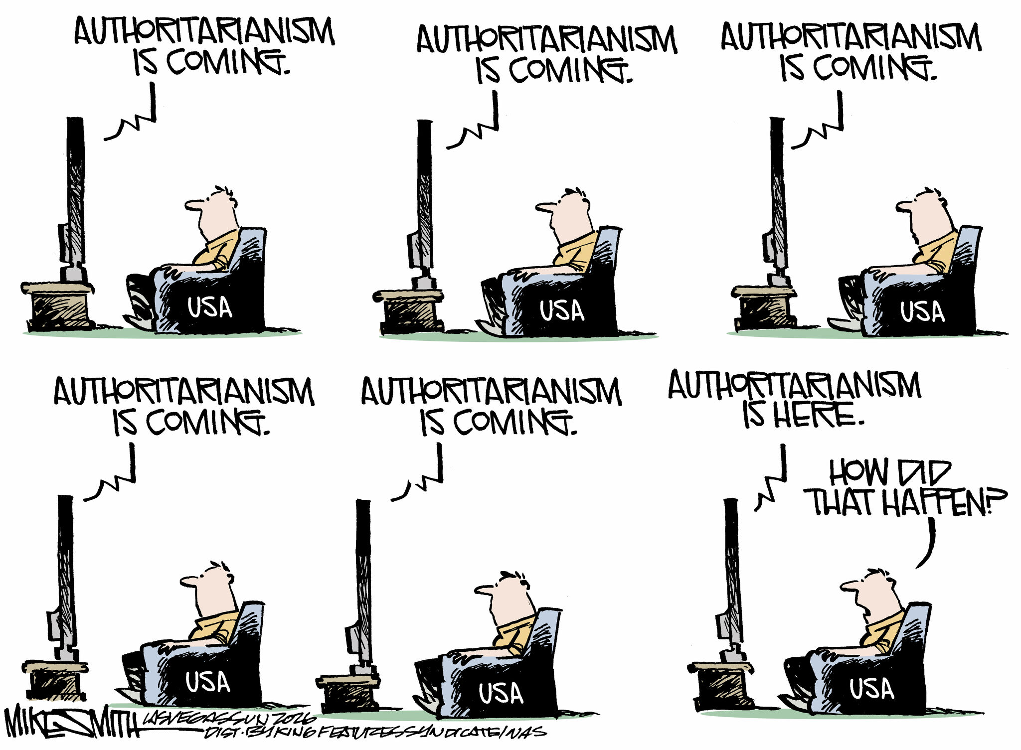 Opinion cartoon: Blinked