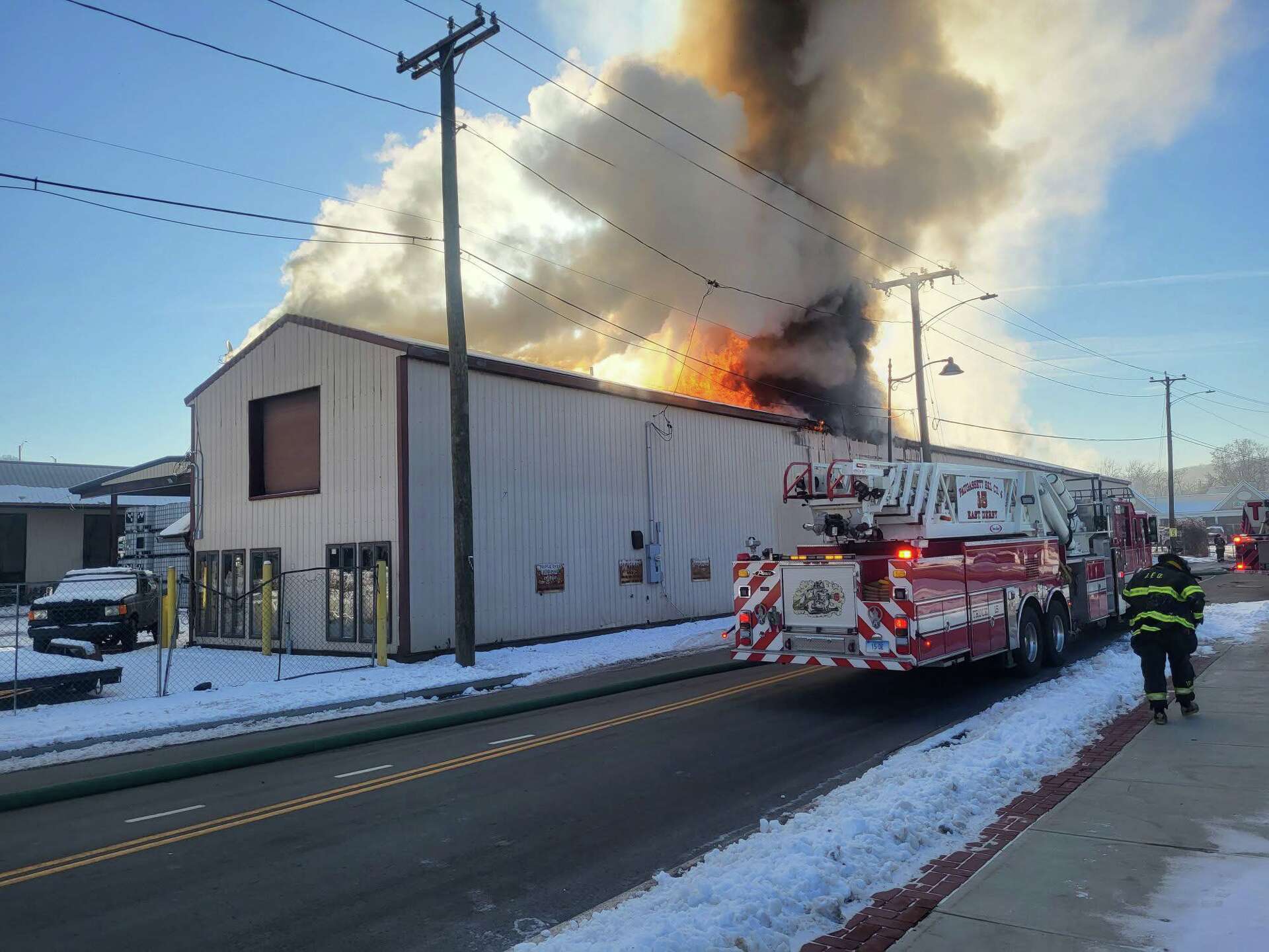 Derby firefighters put out 'major fire' on Factory Street: Officials