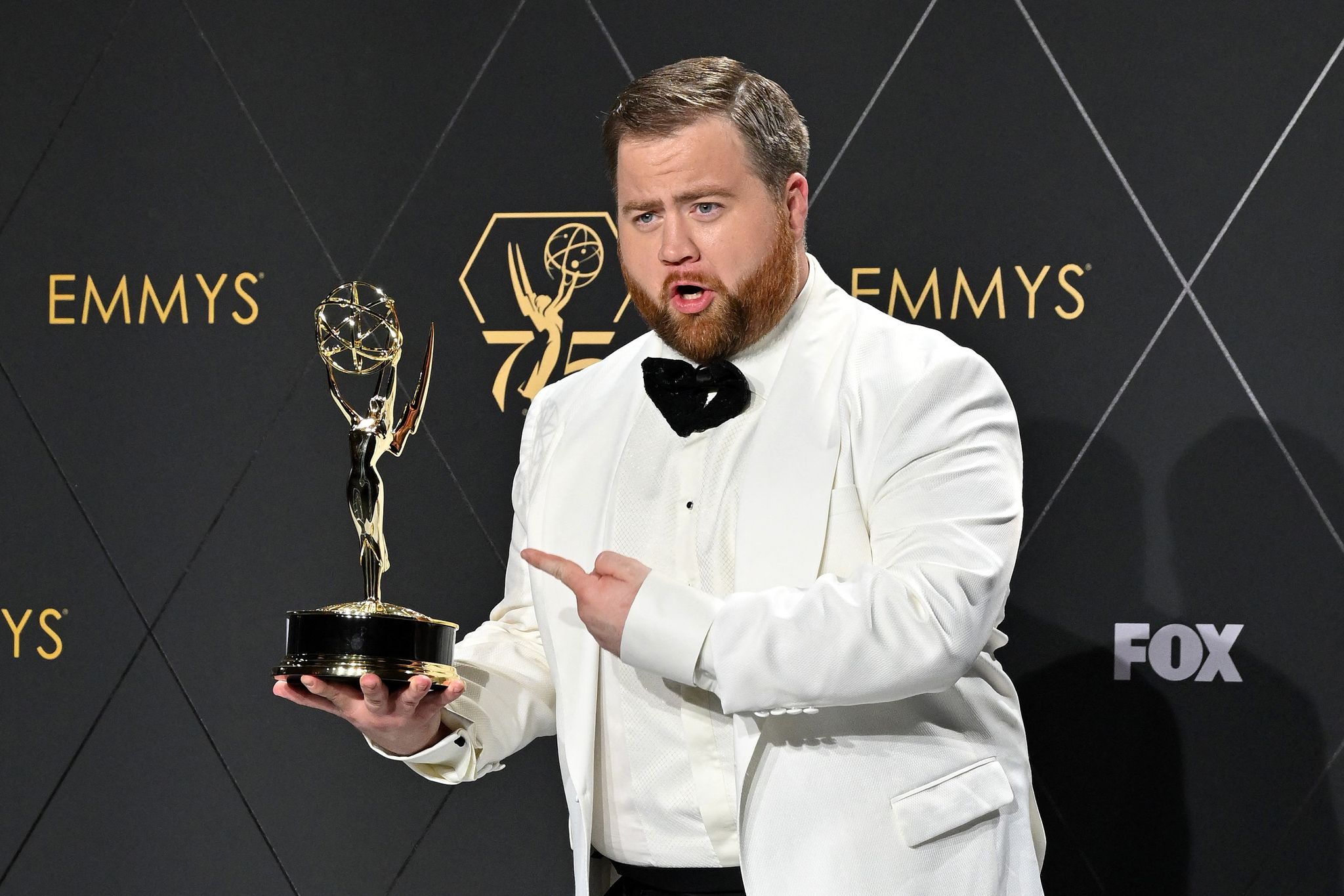Emmy winner Paul Walter Hauser is wrestling in Dallas this weekend