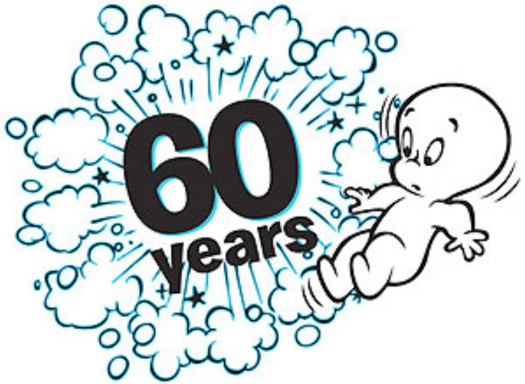 Even at 60, Casper still has his favorite TV and comic haunts