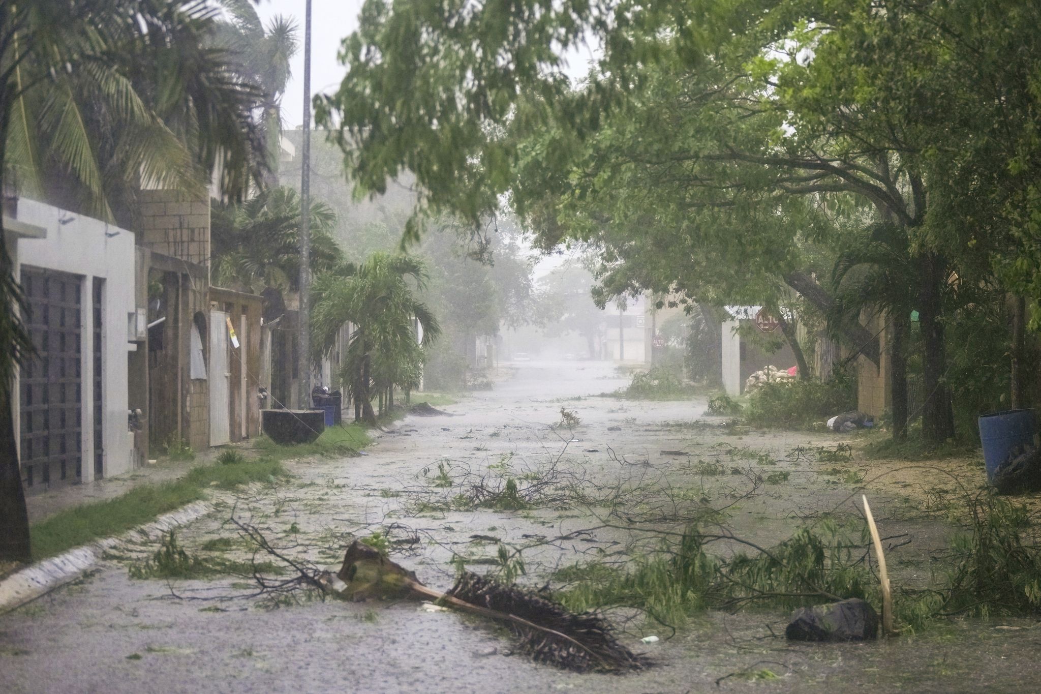 Hurricane Beryl makes landfall on Mexico's Caribbean coast near Tulum ...